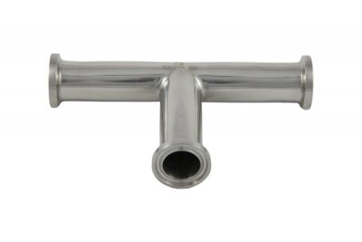 3/4" Tri Clover Compatible Clamp Tee from Brewers Hardware